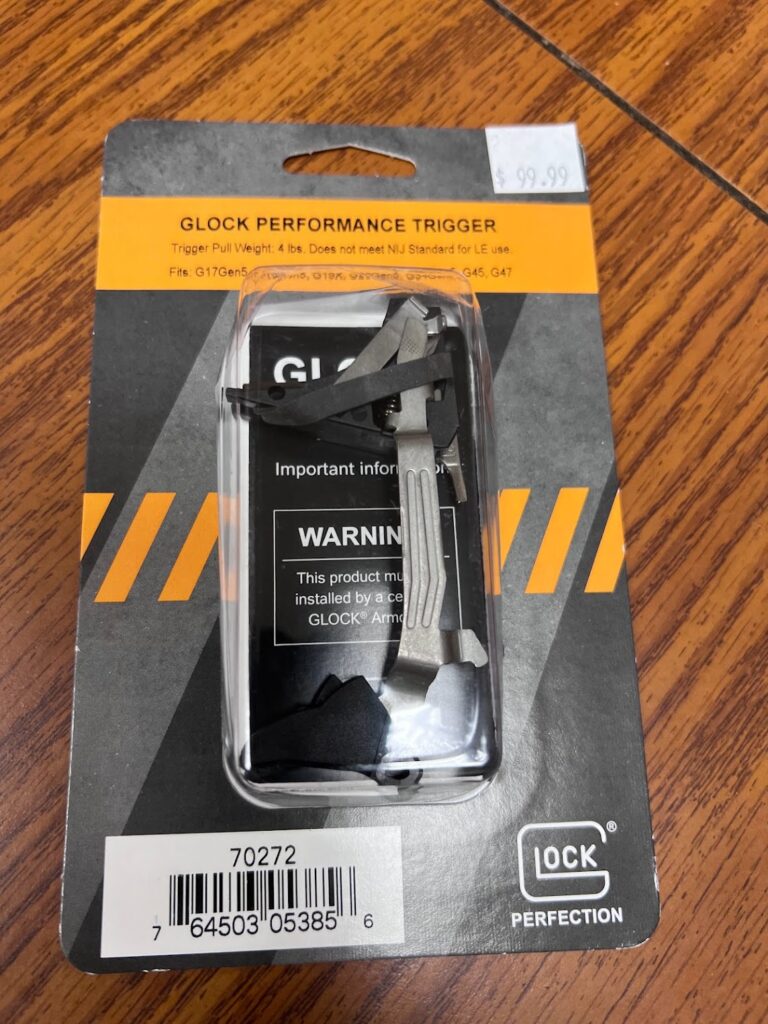 Glock® Performance Trigger Flat Faced Oem Includes Trigger Wtrigger 9907